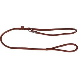 Kerbl Rundleder-Schlupfleine Roma cognac 170cm, 8mm