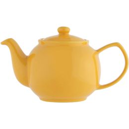 Price & Kensington Teekanne PRICE & KENSINGTON "Betty", gelb (senf), H:22,8cm, Steinzeug, Kannen, 6 Tassen