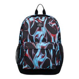 Tagesrucksack DC Shoes "Backsider 20L", Herren, liquid fuego schwarz, Polyester, Rucks&auml;cke