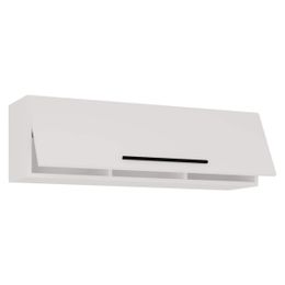 Wandregal Vcm "Holz Wandregal Wandschrank Klappschrank Arila L", wei&szlig;, B:95cm T:30cm, Regale, Wandregal