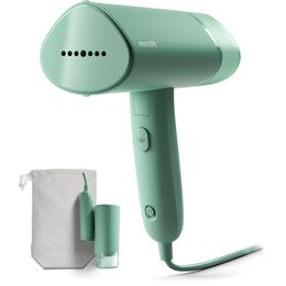 Philips Dampfb&uuml;rste "STH3010 "Traveller", 100 ml abnehmbarer Wassertank", blau (t&uuml;rkis), B:16,7cm H:9,4cm T:21,9cm, B&uuml;geleisen, kompakter und einklappbarer Steamer, Aufbewahrungstasche inkl.
