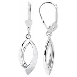 Adelia&acute;s Paar Ohrh&auml;nger ADELIA&acute;S "Damen Ohrh&auml;nger aus poliertem 925 Sterling Silber und Zirkonia", silber, Ohrringe, Damen, Damen, Silber 925 (Sterlingsilber)