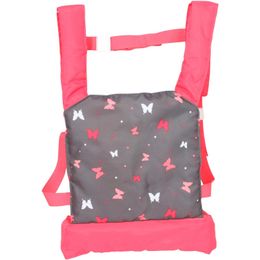 Bayer Chic 2000 Puppen Bauchtrage CHIC2000 "Sternchen", orange (butterfly koralle), Puppenausstattungen, KinderB:31cm H:3cm T:31cm, Polyester, B:31cm H:3cm T:31cm