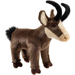 Kuscheltier Heunec "Alpenwelt, Gams 30 cm", braun, Pl&uuml;schfiguren, KinderH:30cm, Polyester, Kuscheltier, H:30cm