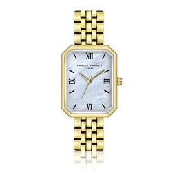 Quarzuhr AMELIA PARKER "AG7-B094G", gold, Armbanduhren, Damen, Quarzuhr