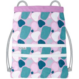 Turnbeutel McNeill "Sportschuhbeutel Barba", Kinder, Gr. B/H/T: 31cm x 41cm, bunt (barba), Polyester, Taschen, Made in Europe