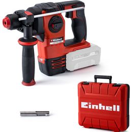 Akku-Bohrhammer Einhell "HEROCCO 18/20", rot, schwarz, B:360mm H:120mm L:400mm, Bohrmaschinen, Power X-Change, SDS+, ohne Akku & Ladeger&auml;t, inkl. Transportkoffer