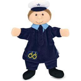 Handpuppe Sterntaler "Polizist", blau, Puppen, Kinder, Baumwolle, Polyester