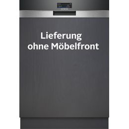 Siemens teilintegrierbarer Geschirrsp&uuml;ler "SN57TS00CE", Energieeffizienz: A (A-G), silber (edelstahl), B:59,8cm H:81,5cm T:57,3cm, Geschirrsp&uuml;ler, Schnellere & Clevere Reinigung dank varioSpeed Plus