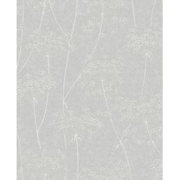 Vliestapete SUPERFRESCO EASY "Aura", grau, B:0,52m L:10,05m, Vlies, Tapeten, hochwertig, formstabil und strapazierf&auml;hig