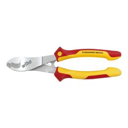 wiha Kabelschneider Professional electric mit ein- und ausschaltbarer &Ouml;ffnungsfeder in Blister 210 mm(43666))