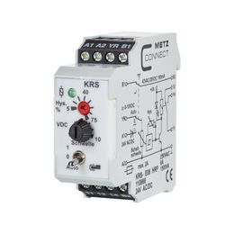BTR NETCOM Schnittstellenmodul 1W KRS-E08 HRP 24ACDC ; Metz Connect (110666)