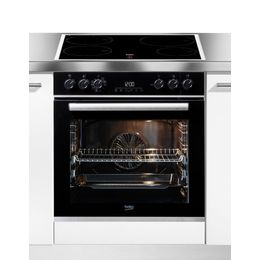 Beko Induktions Herd-Set "BBUM13340XMPEF", Energieeffizienz: A+ (A+++-D), schwarz, Herdsets, FlexiCrisp &ndash; Knusprige Perfektion ohne Verschieben des Blechs