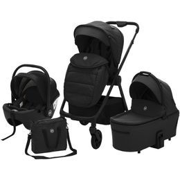 Kombi-Kinderwagen fillikid "Lion", Kinder, schwarz, Aluminium, Kinderwagen