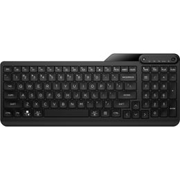 HP Wireless-Tastatur "460", schwarz, B:37,6cm H:1,9cm T:15,3cm, Tastaturen