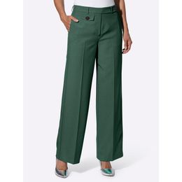 Webhose Classic Basics, Damen, Gr. 40, Normalgr&ouml;&szlig;en, gr&uuml;n (moos), 100% Polyester, unifarben, Hosen
