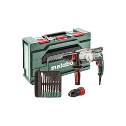 Metabo Multihammer UHE 2660-2 Quick Set mit SDS-plus-Bohrer-/Mei&szlig;elsatz (10-tlg.); MetaboX 145 L (600697510)