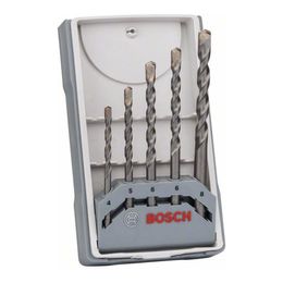 Bosch Betonbohrer CYL-3 Set Silver Percussion 5-teilig 4 - 8 mm (2607017080)