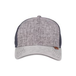 Trucker Cap Djinns "Djinns Trucker Cap HFT Suelin", Herren, Gr. onesize, grau, 60% Baumwolle, 40% Polyester, Caps