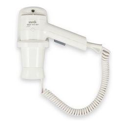 Starmix Hand-Haartrockner mit Wandhalter Kunststoff wei&szlig;, 012889)