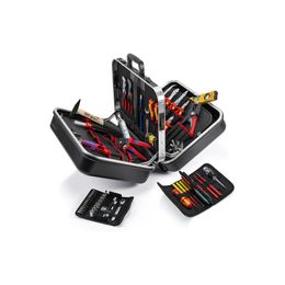 Knipex 00 21 42 Werkzeugkoffer &ldquo;BIG Twin&rdquo; Elektro mit Werkzeugsortiment 63-teilig L490mm)