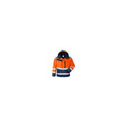 Fristads High Vis Winterjacke Kl. 3 4043 PP Gr&ouml;&szlig;e XL Warnschutz-Orange/Marine ; FRISTADS KANSAS (119630-271-XL)