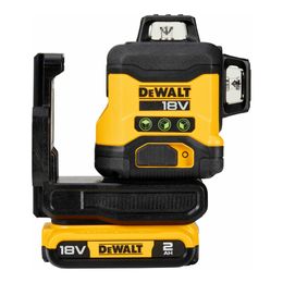 Dewalt 18 Volt Akku-Multilinienlaser 3x360&deg;, 2Ah DCLE34031D1-QW)