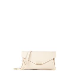 Valentino Handbags Umh&auml;ngetasche VALENTINO BAGS "POCHETTE ARPIE", Damen, Gr. B/H/T: 27,5cm x 14,5cm x 2,5cm, natur, Lederimitat, Taschen Umh&auml;ngetasche, Damen Schultertasche, Handtasche mit goldfarbener Umh&auml;ngekette