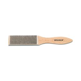 Gedore Feilenb&uuml;rste, f&uuml;r Feilen und Raspeln, Borsten 10 mm, mit Holzgriff, Drahtb&uuml;rste, 250 mm lang, 645 (6531790)