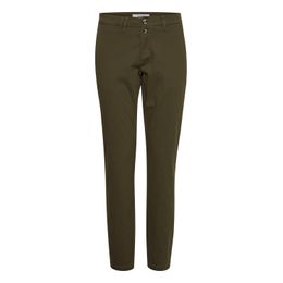 Chinohose oxmo "Chinohose OXPilar", Damen, Gr. 38, N-Gr, lila (grape leaf), Obermaterial: 98% Baumwolle CO. 2% Elasthan EL., Hosen Chinohose