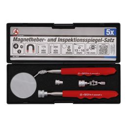 BGS Do it yourself Magnetheber- und Inspektionsspiegel-Satz 4 teilig (9197)