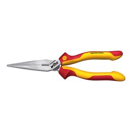 wiha Flachrundzange Industrial electric mit Schneide gerade Form 160 mm (35477)