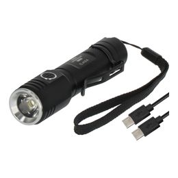 Fa.Brennenstuhl Brennenstuhl Akku Taschenlampe LED LuxPremium TL 410 A/Handlampe mit heller Osram-LED (400lm, bis zu 29h Leuchtdauer, 131m Leuchtweite, fremdk&ouml;rper- u (1173750005)