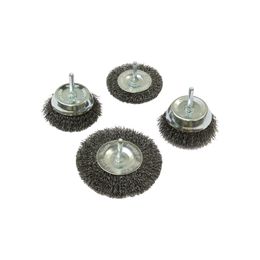 Makita Rundb&uuml;rsten-Set 3-teilig Stahl (D-66070)