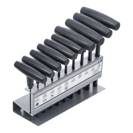 BGS Do it yourself Schraubendreher-Satz mit T-Griff Innensechskant 2 - 10 mm 10-tlg. (791)