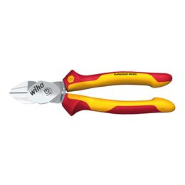 wiha Hochleistungs-Seitenschneider BiCut Professional mit DynamicJoint und umschaltbarer Schneidkraft f&uuml;r weiche und harte Materialien, L&auml;nge: 200 mm, VDE (38191)
