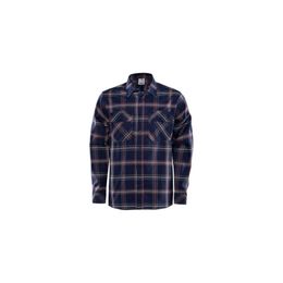 Fristads Flanellhemd Langarm 7421 MSF Gr&ouml;&szlig;e XS Marineblau ; FRISTADS KANSAS (104986-539-XS)