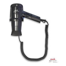 Starmix Hand-Haartrockner mit Wandhalter Kunststoff schwarz (012964)