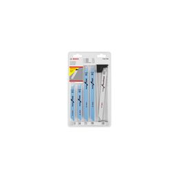 Bosch S&auml;belsageblatt-Set Wood and Metal 6-teilig Blister (2607010906)