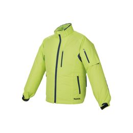 Makita Akku-Klimajacke, gelb Gr&ouml;&szlig;e XL (DFJ212ZXL))