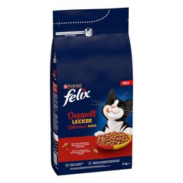 FELIX Doppelt Lecker Rind und Huhn mit Rote Bete 2kg