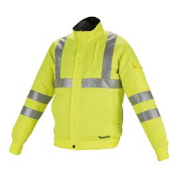 Makita Akku-Warnjacke, gelb Gr&ouml;&szlig;e XL (DFJ214ZXL))
