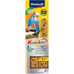 Vitakraft Kr&auml;cker Feather Care f&uuml;r Sittiche Vogelfutter 2 St&uuml;ck