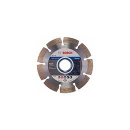 Bosch Diamanttrennscheibe Standard for Stone, 115 x 22,23 x 1,6 x 10 mm (2608602597)