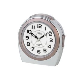 Quarzwecker FILIUS zeitdesign, silber (silberfarben), Wecker, Schlafzimmer, Wecker, Jugendliche, Beleuchtung, schleichende Sekunde