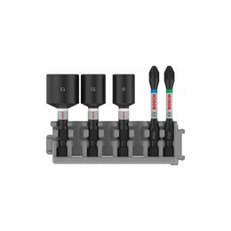 Bosch Schrauberbit- und Steckschl&uuml;ssel-Set Impact Control 5-teilig (2608522350)