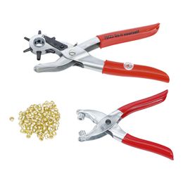 BGS Do it yourself Revolver-Lochzange und &Ouml;senzange-Satz 102-tlg. (75840)