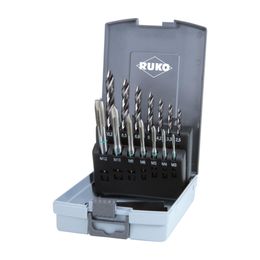 Ruko MGB Satz Flowstep TIP HSS 14 tlg. M3-M12 in Rosebox (259048RO)