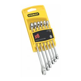 Stanley Ring-Gabelschl&uuml;ssel-Set FatMax 6-tlg (4-94-646)