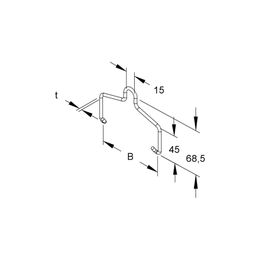 NIEDAX Einh&auml;ngeb&uuml;gel REBA 50 DV)